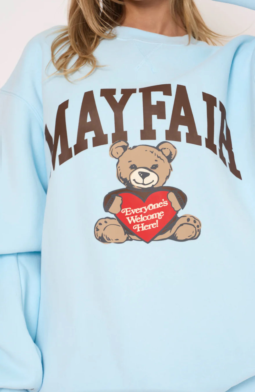 Mayfair Bear Crewneck – Henry Ellis